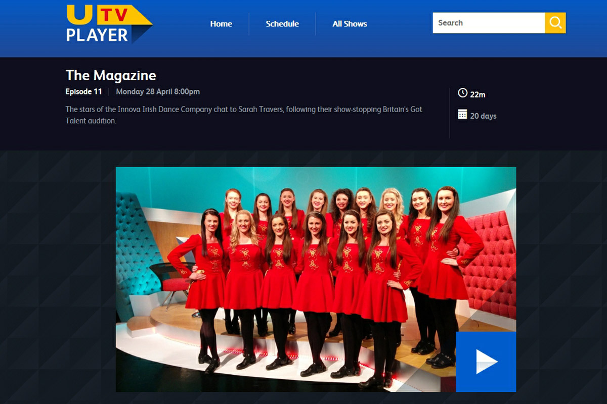 INNOVA IRISH DANCE COMPANY - BGT Blog